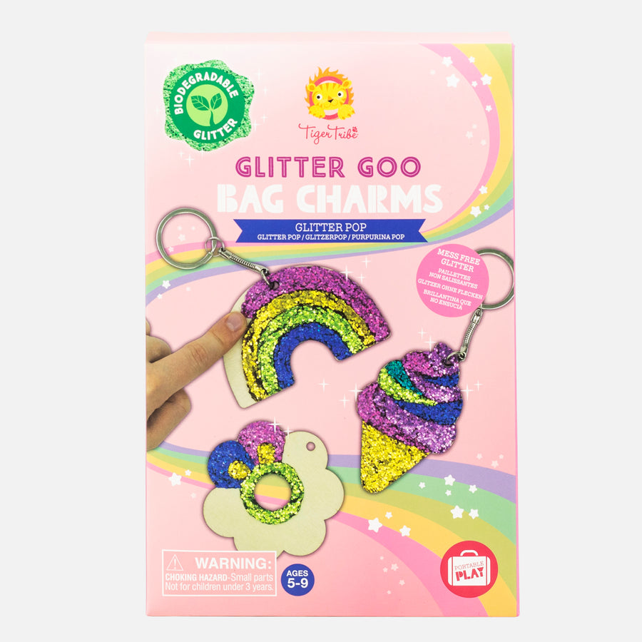 Glitter Goo Bag Charms | Tiger Tribe – The Sensory Specialist PTY LTD