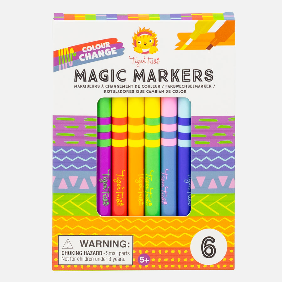 Colour Change Magic Markers | Set of 6 – The Sensory Specialist PTY LTD