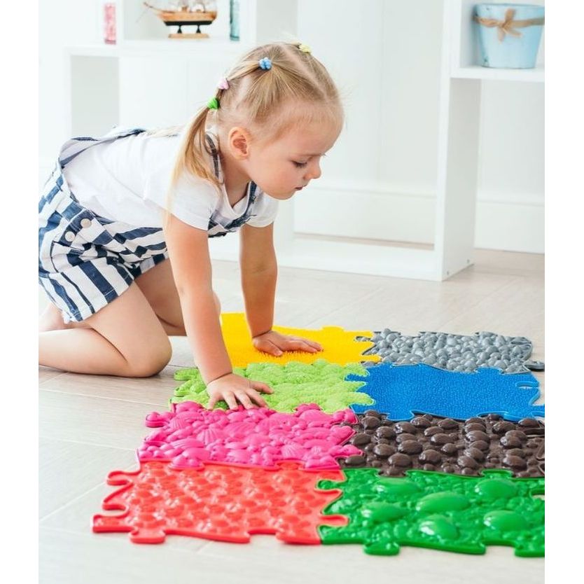 Muffik Medium 1 Textured Sensory Play Mat Set – The Sensory Specialist ...