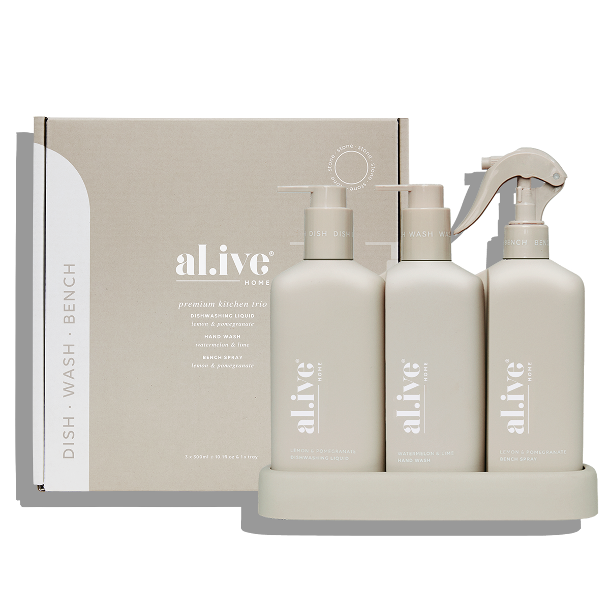 Kitchen Cleaning Trio - Lemon/Pomegranate + Watermelon/Lime | Al.ive B ...