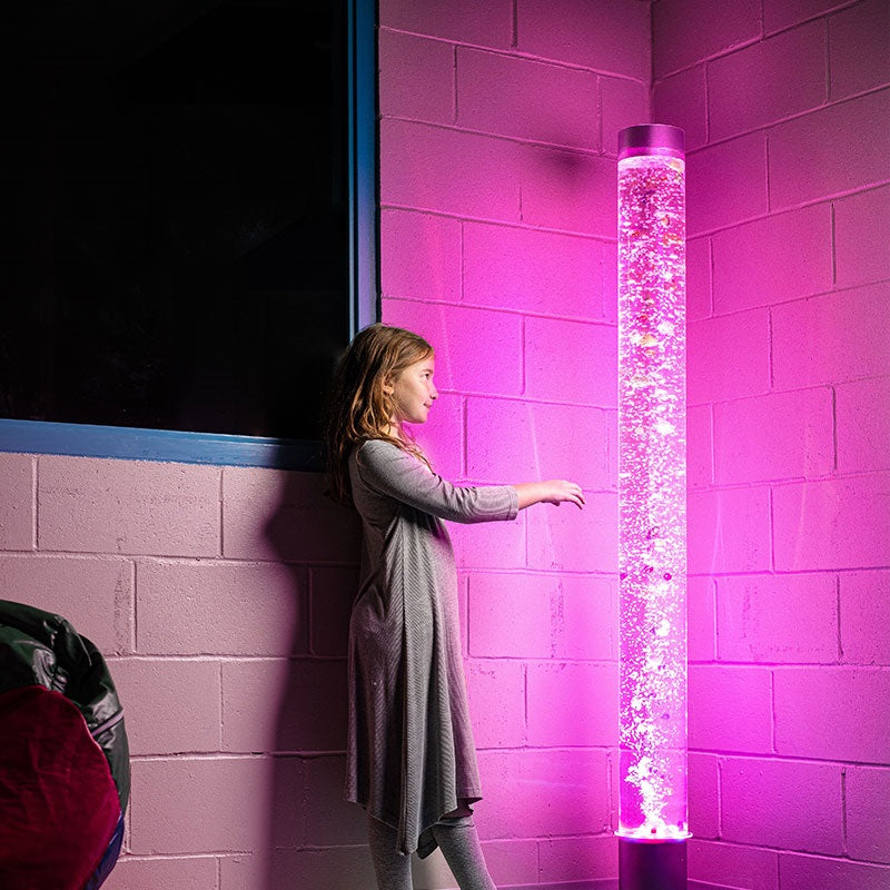 LED Bubble tube water feature | 180cm high – The Sensory Specialist PTY LTD