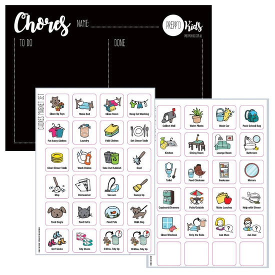 Chore Chart Pictures Family Daily Chore List And Printable A