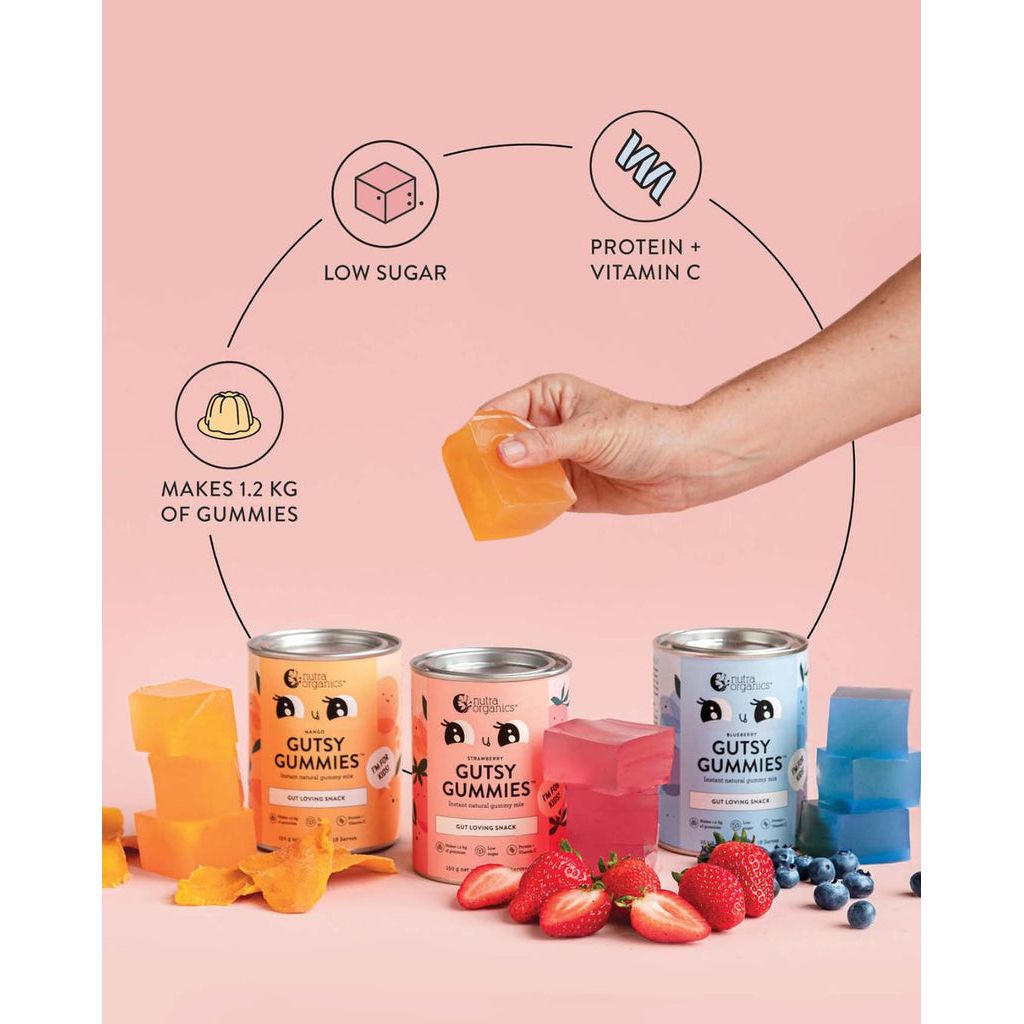 Nutra Organics Gutsy Gummies | 150g – The Sensory Specialist PTY LTD