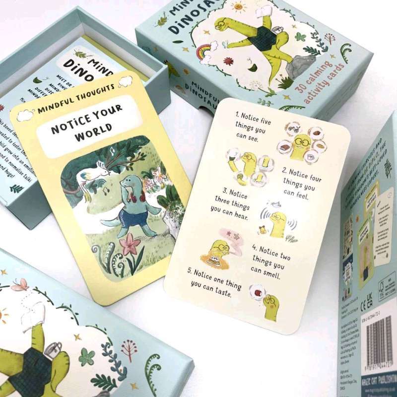 Mindful Dinosaurs | Calming Activity Cards - Set of 30 – The Sensory ...