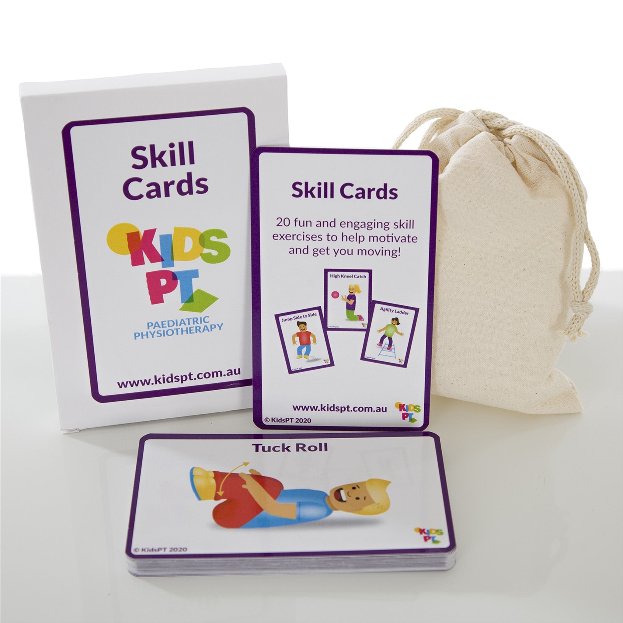 KidsPT Skill Cards | Gross Motor Activities by OT's – The Sensory ...