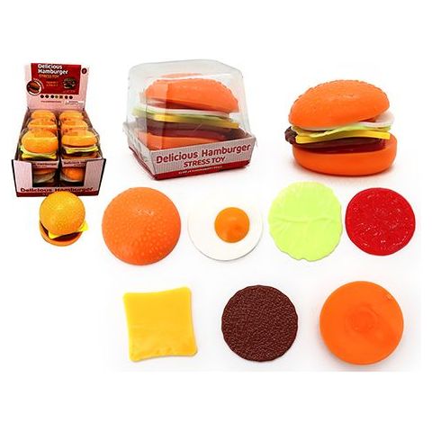 Stackable Cheesburger Squishy Fidget – The Sensory Specialist PTY LTD
